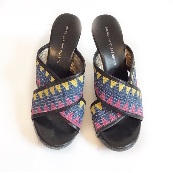 Diane Von Furstenberg | Shoes | Diane Von Furstenberg Fiesta Multi ...